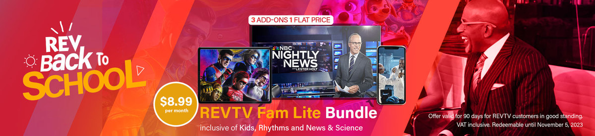 REVTVPrime - Awesome TV Entertainment in The Bahamas | REV