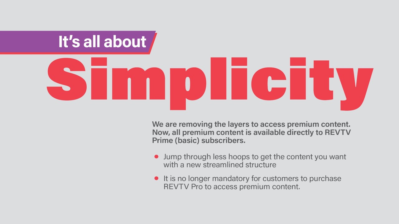 Imagine – The Future of REV TV - REV