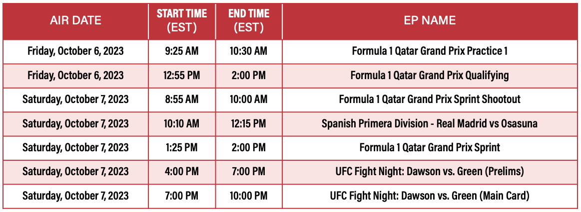 Programming Updates for REVTV - REV