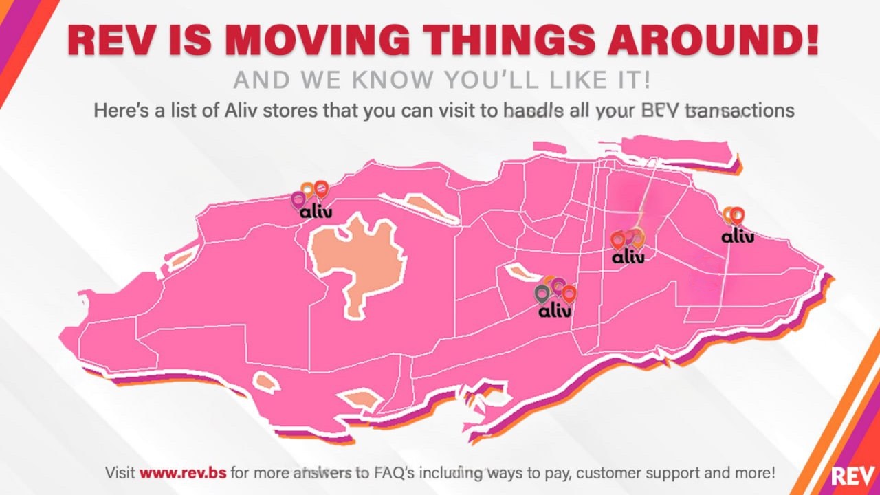 Find REV Customer Service Locations in The Bahamas - Contact | REV